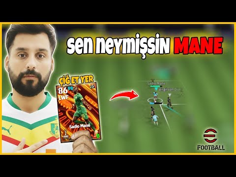 104 YER FÜZESİ MANE DENEME ⭐ SEN NEYMİŞSİN MANE 🔥 eFOOTBALL