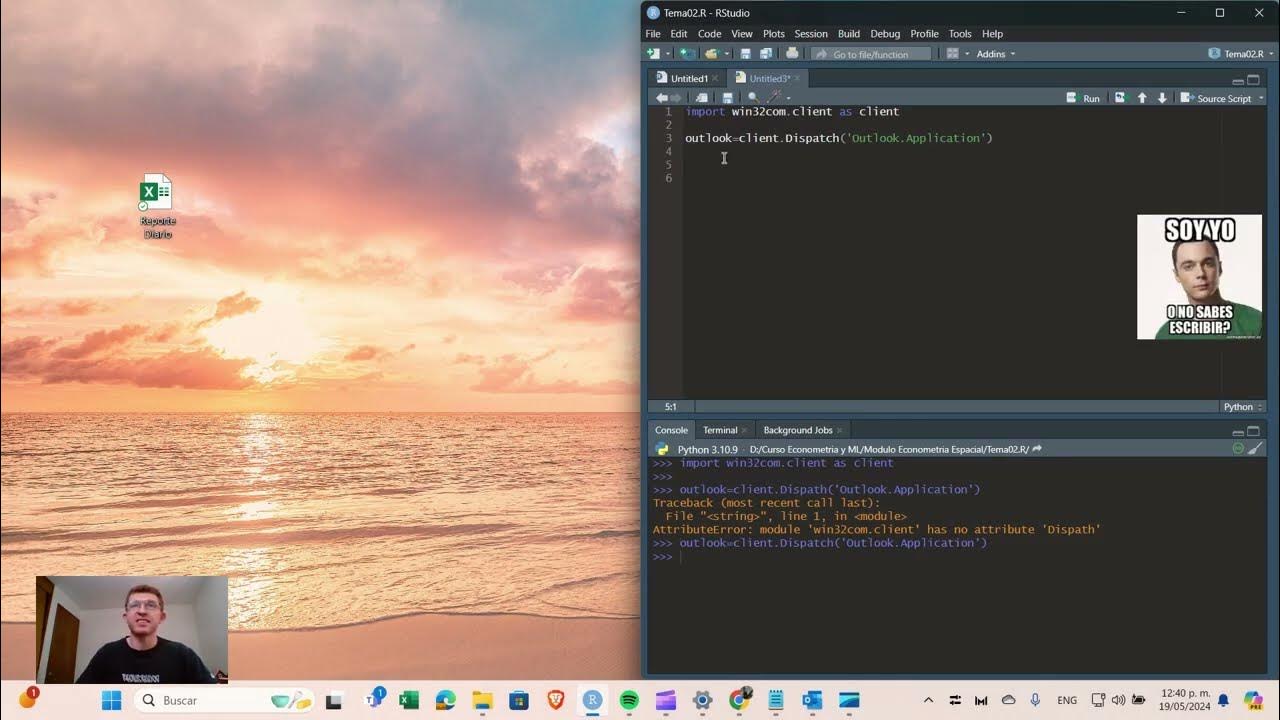 Escribir y enviar un correo de Outlook con Python - YouTube