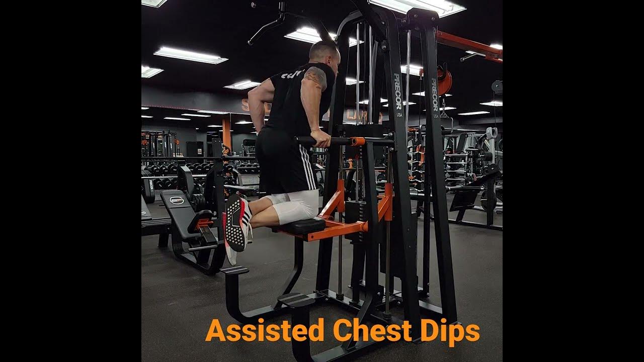 Assisted Chest Dips Youtube
