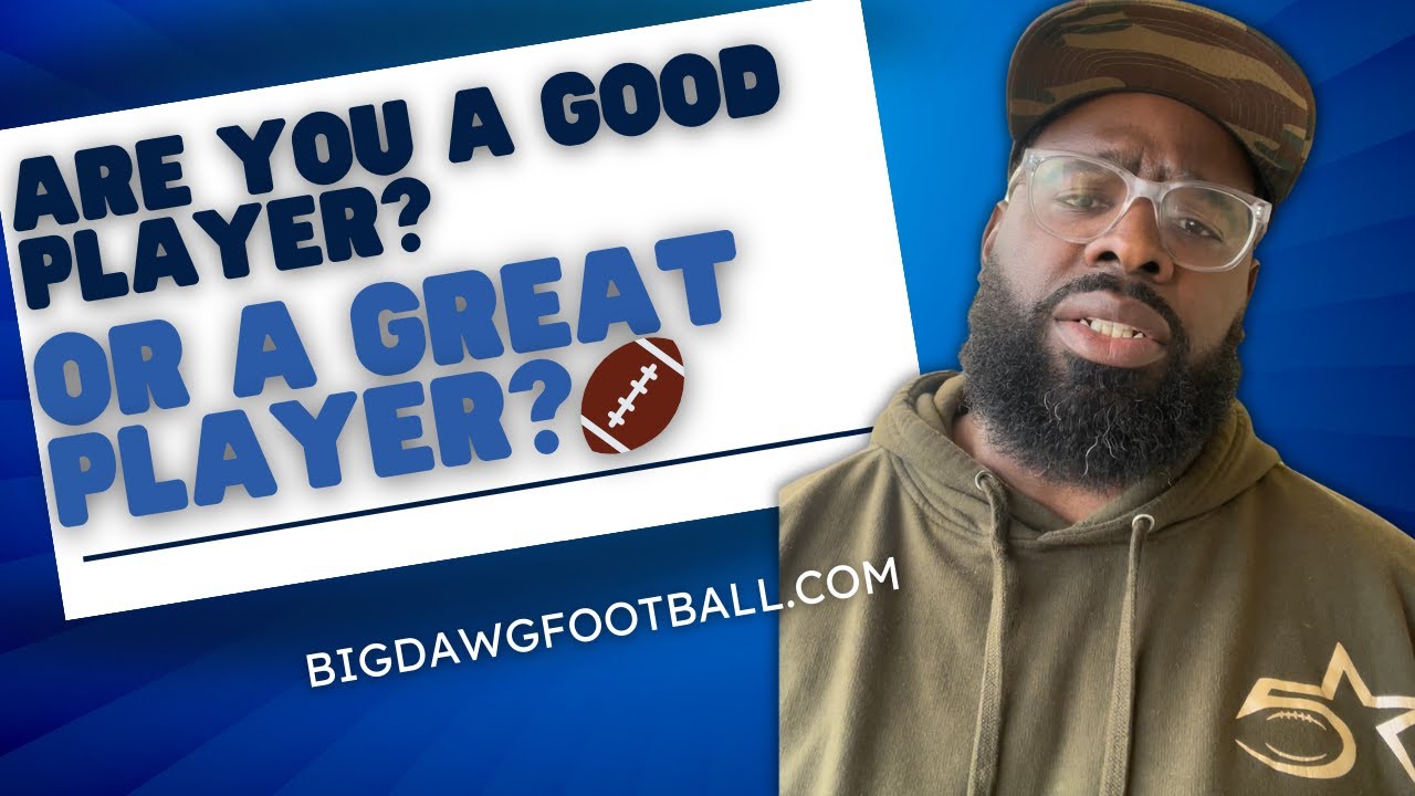 ARE YOU A GOOD PLAYER? OR A GREAT PLAYER?🏈 - YouTube