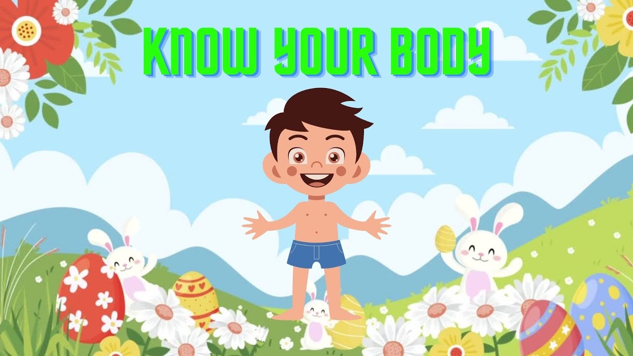 Learn the Know Your Body.English Names Music, Animated,Fun. - YouTube