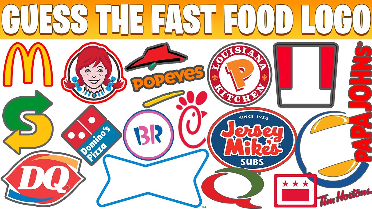 Guess the Fast Food Logo Game | Logo Puzzles | Guess the Restaurant ...