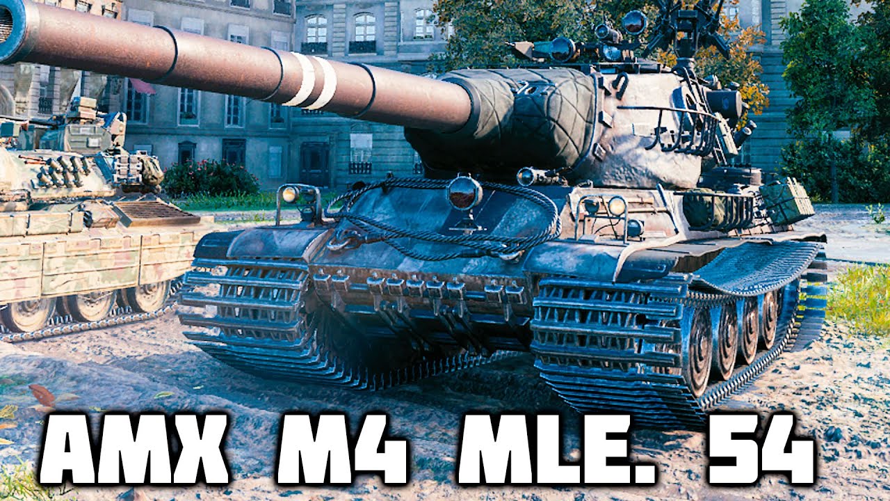 AMX M4 mle. 54 WoT - 11k in 6 minutes - YouTube