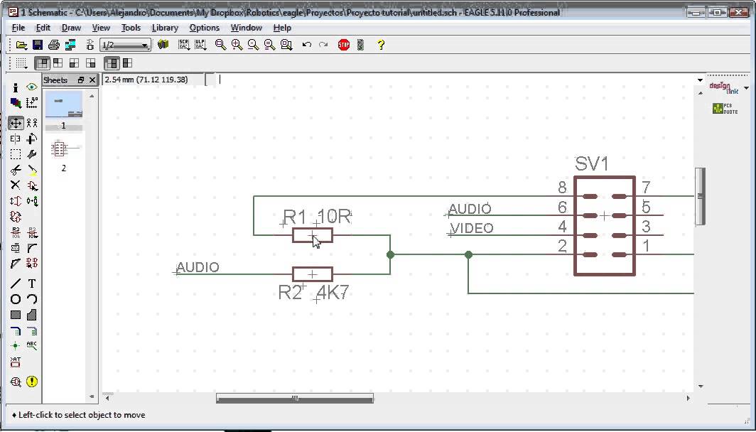 Tutorial Eagle. Esquemáticos - YouTube