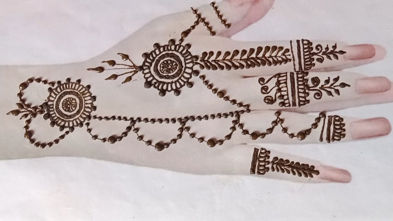 Latest mahandi design | Stylish mehandi design |# jewelary mehandi ...
