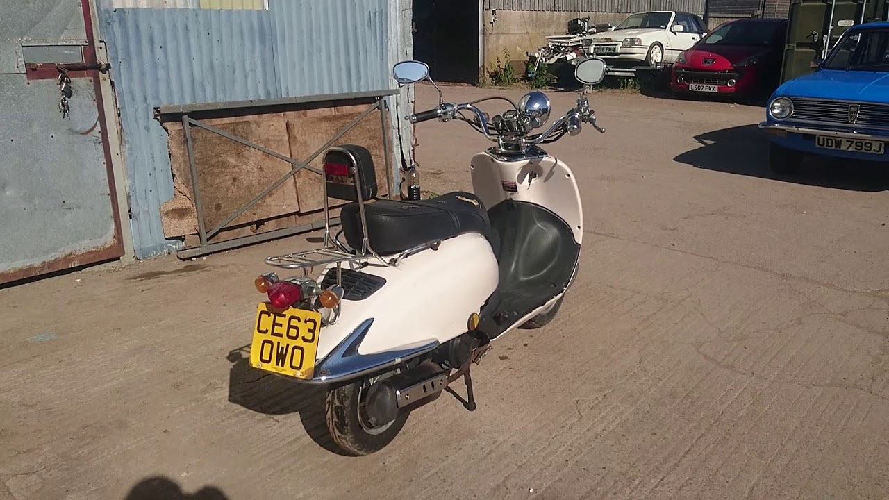 2013 ZNEN ZN125 ZN 125 VALENCIA SCOOTER MOPED TRADE SALE RUNS RIDES S/R ...