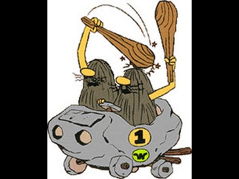Wacky Races-The Slag Brothers [Championship Race] - YouTube