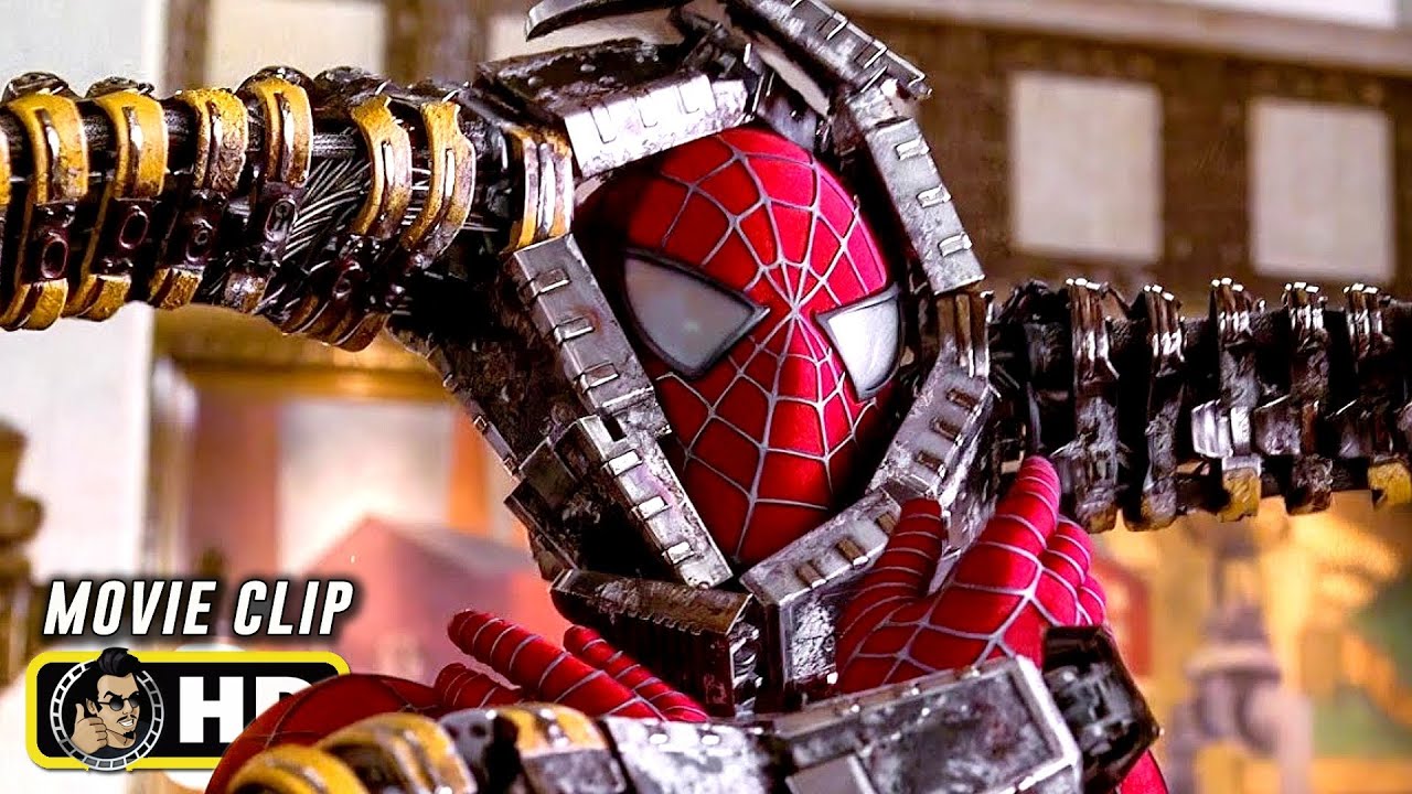 SPIDER-MAN 2 (2004) Spider-Man Vs. Doc Ock Fight [HD] Marvel - YouTube