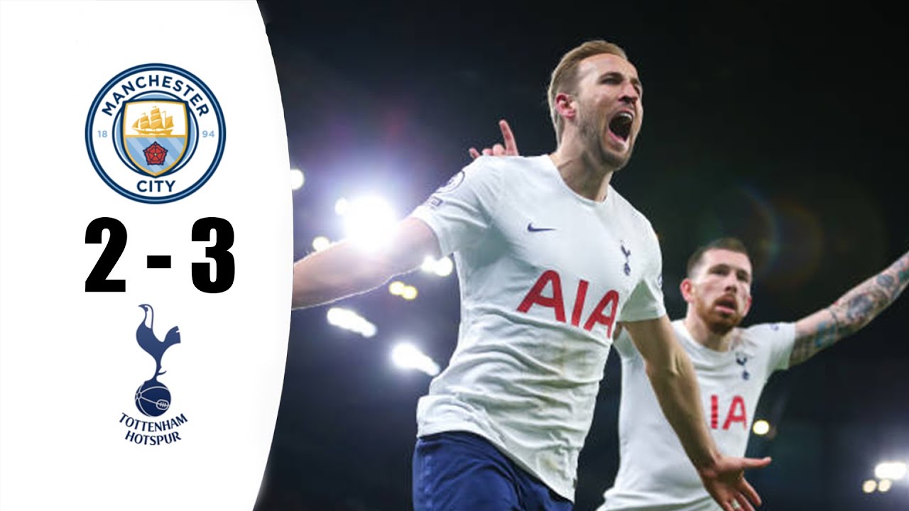 Manchester City vs Tottenham 2-3 Highlights | Premier League - 2021/ ...