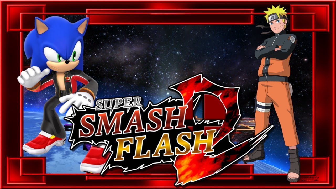 SONIC VS NARUTO - Super Smash Flash 2 - YouTube