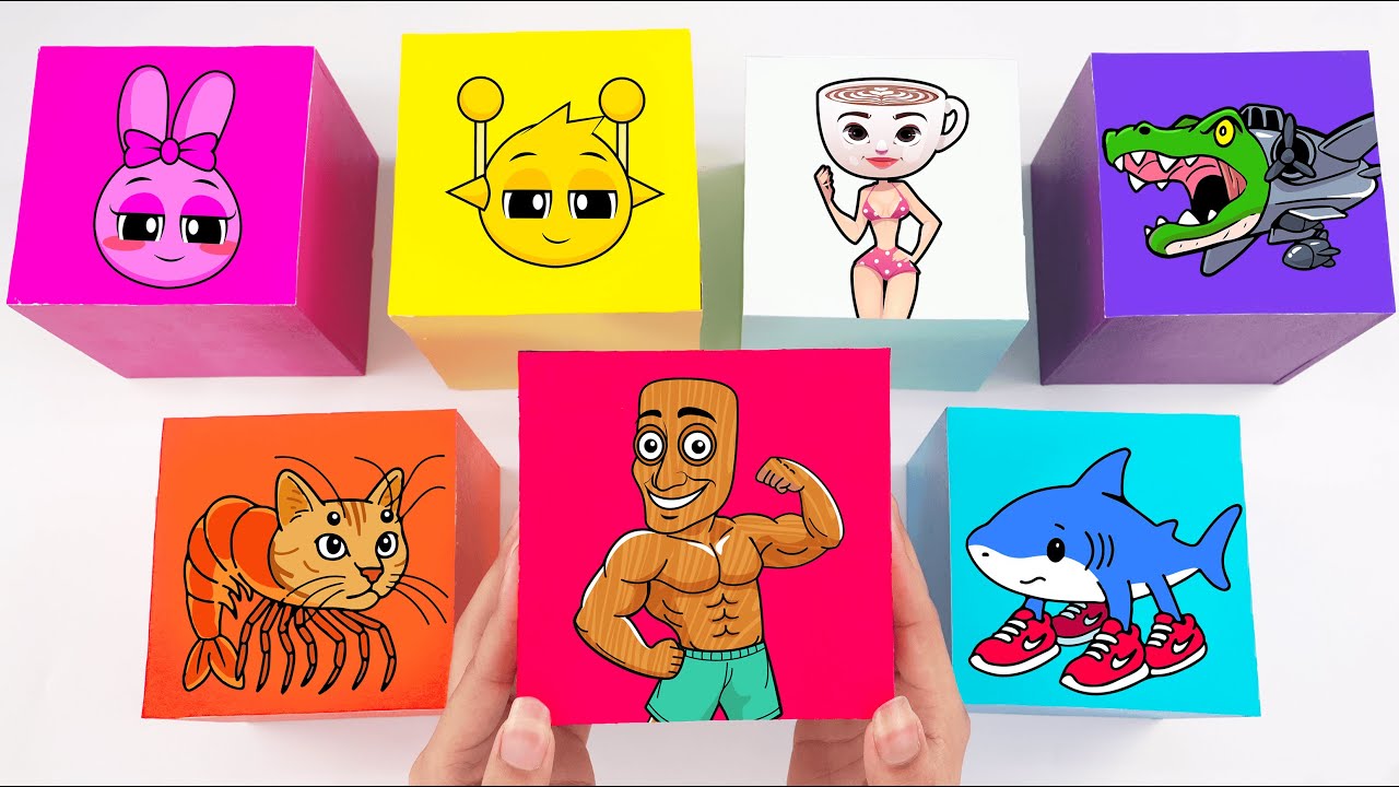 💖Paper DIY💖UNBOXING The ULTIMATE Italian Brainrot MYSTERY BOX! New TUNG ...