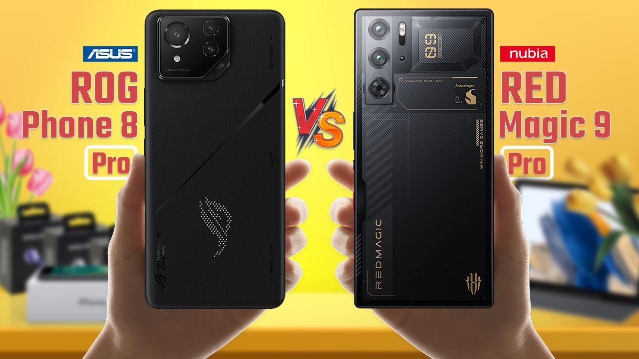 ROG Phone 8 Pro Vs Red Magic 9 Pro | Full Comparison 🔥 Which one is ...