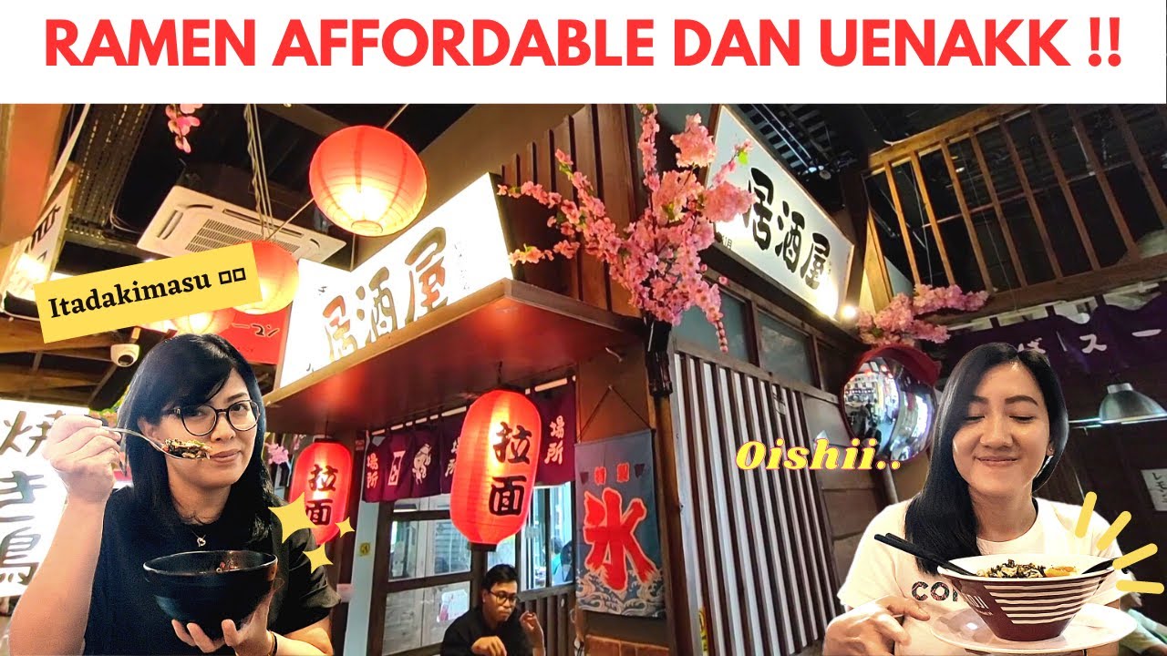 TEMPAT NONGKRONG DI JAKARTA SELATAN CAFE ESTETIK INSTAGRAMABLE HITS | ROJI RAMEN KAMAJA ENAK ...