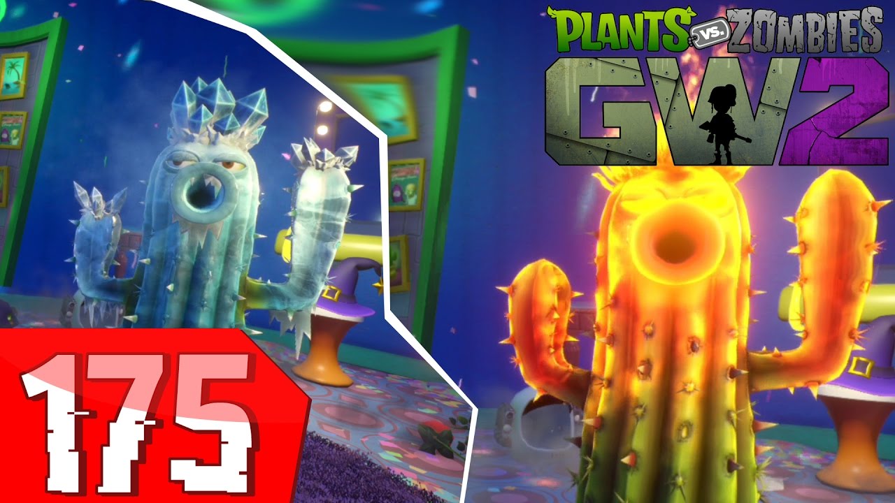 Plants Vs Zombies Garden Warfare 2 | Fire Cactus + Ice Cactus! [175 ...