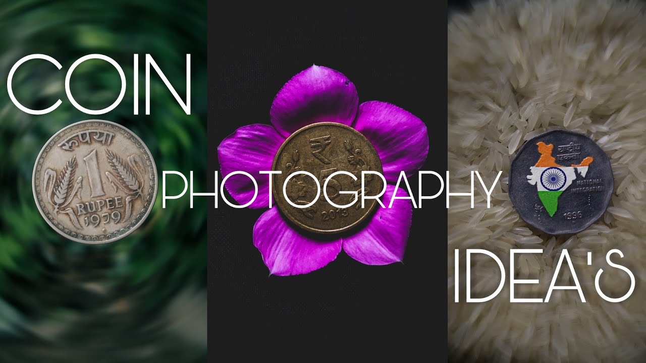 coin photography ideas || mobile photography ideas with coins - YouTube
