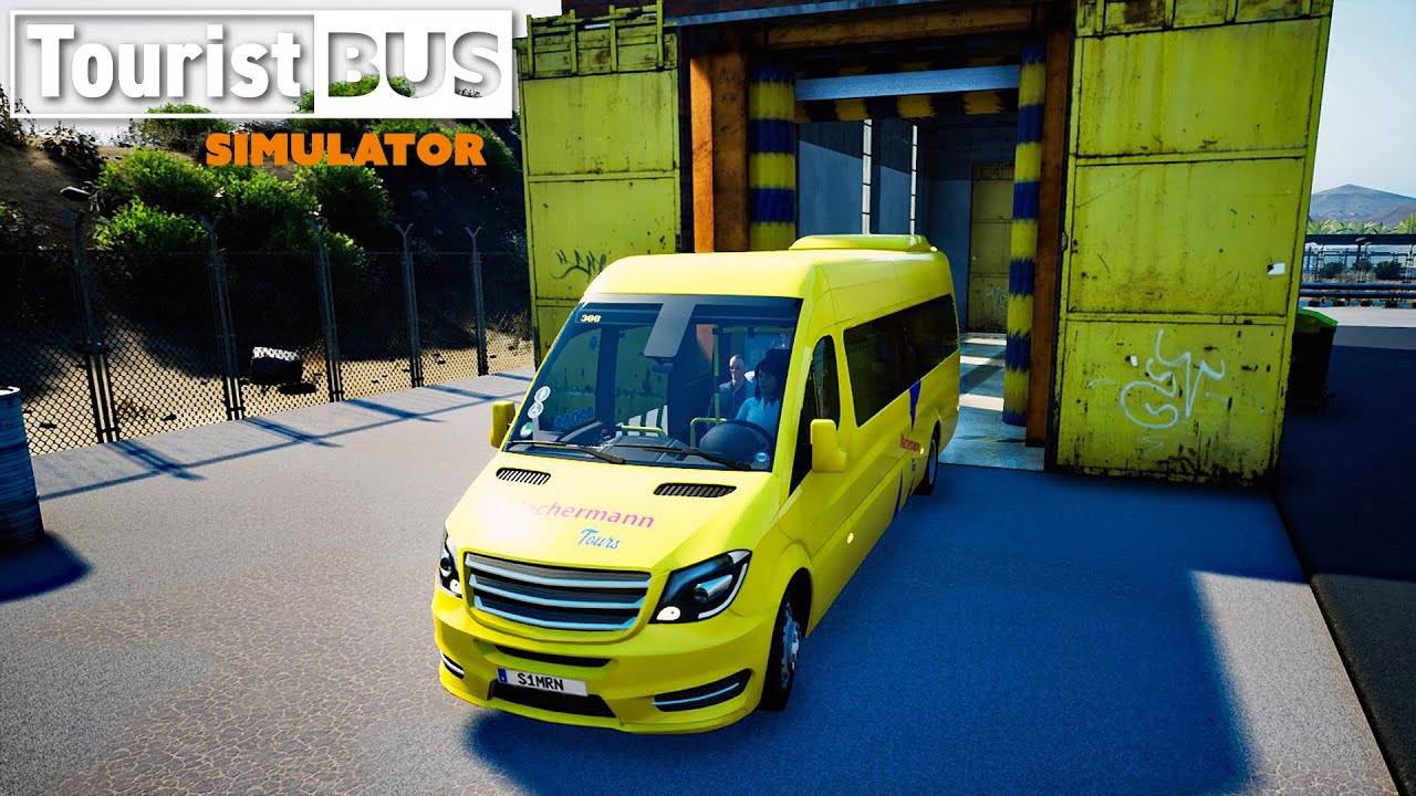 Mercedes-Benz SPRINTER ! ! ! Tourist Bus Simulator ! DLC W906 Gameplay ...