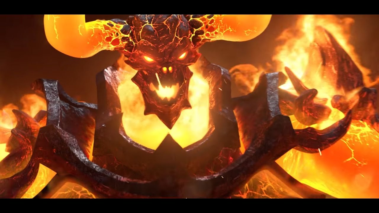 Heroes Of The Storm: Funny Lil' Ragnaros Voice Lines - YouTube