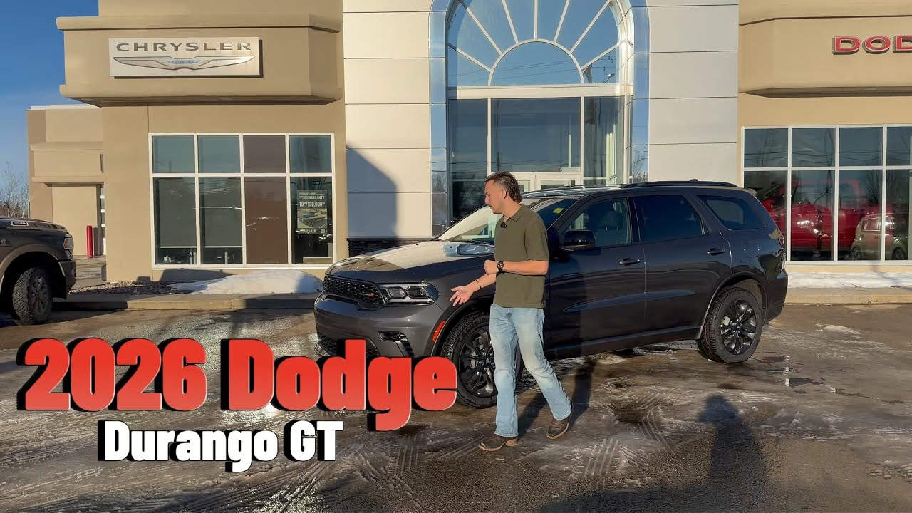 New 2026 Dodge Durango GT Night Edition Walkaround with Jarod at ...