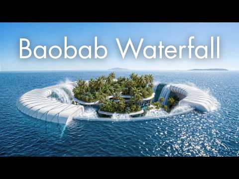 Baobab Waterfall: Madagascar's Wild Renewable Energy Megaproject Concept