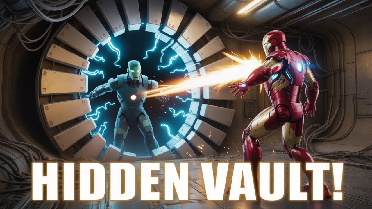 Iron Man and the Hidden Vault 🔒 | Superhero Story for Kids - YouTube