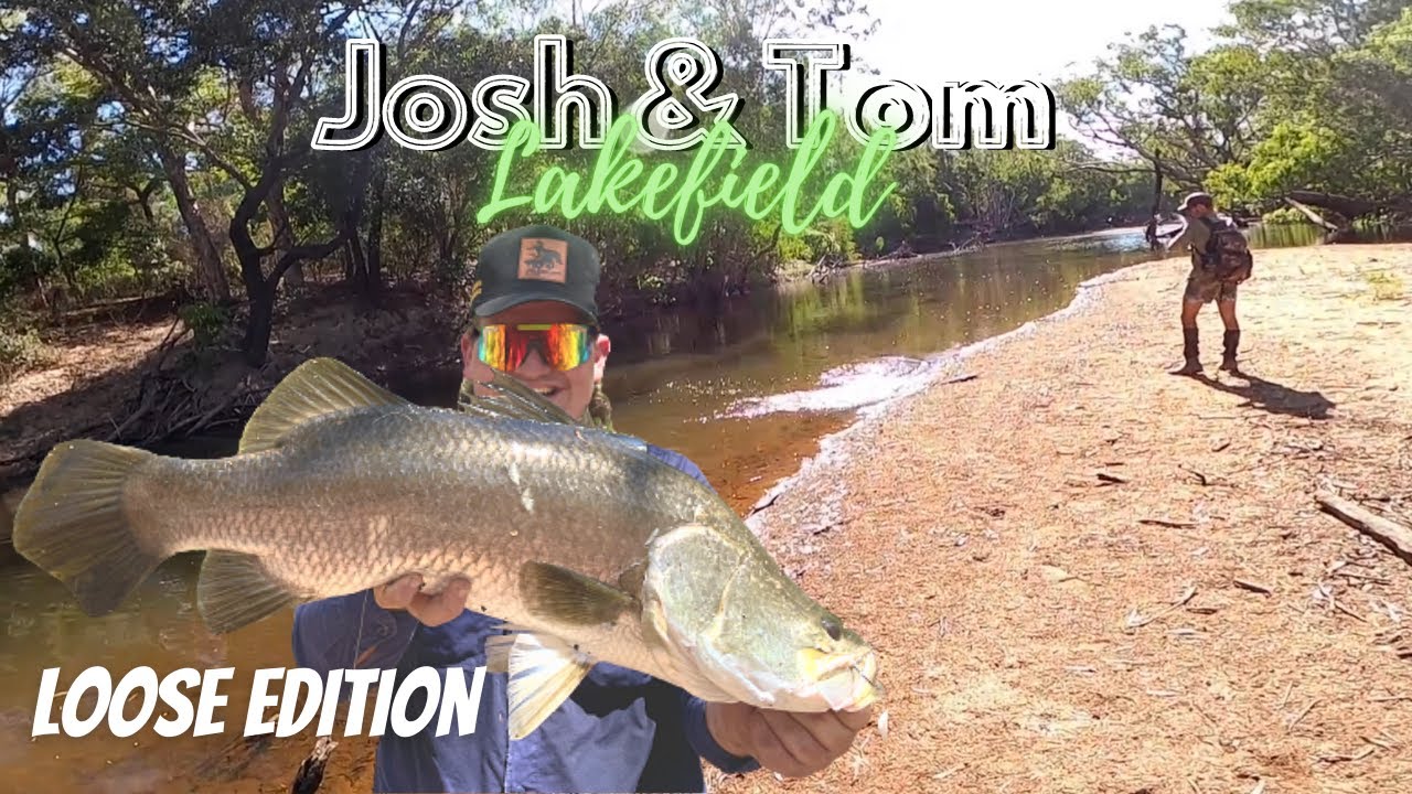 Lakefield Barra - The boys get a little loose! - YouTube