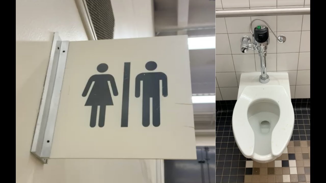Music/Theater Building Backstage Area Unisex Restroom Full Shoot - YouTube