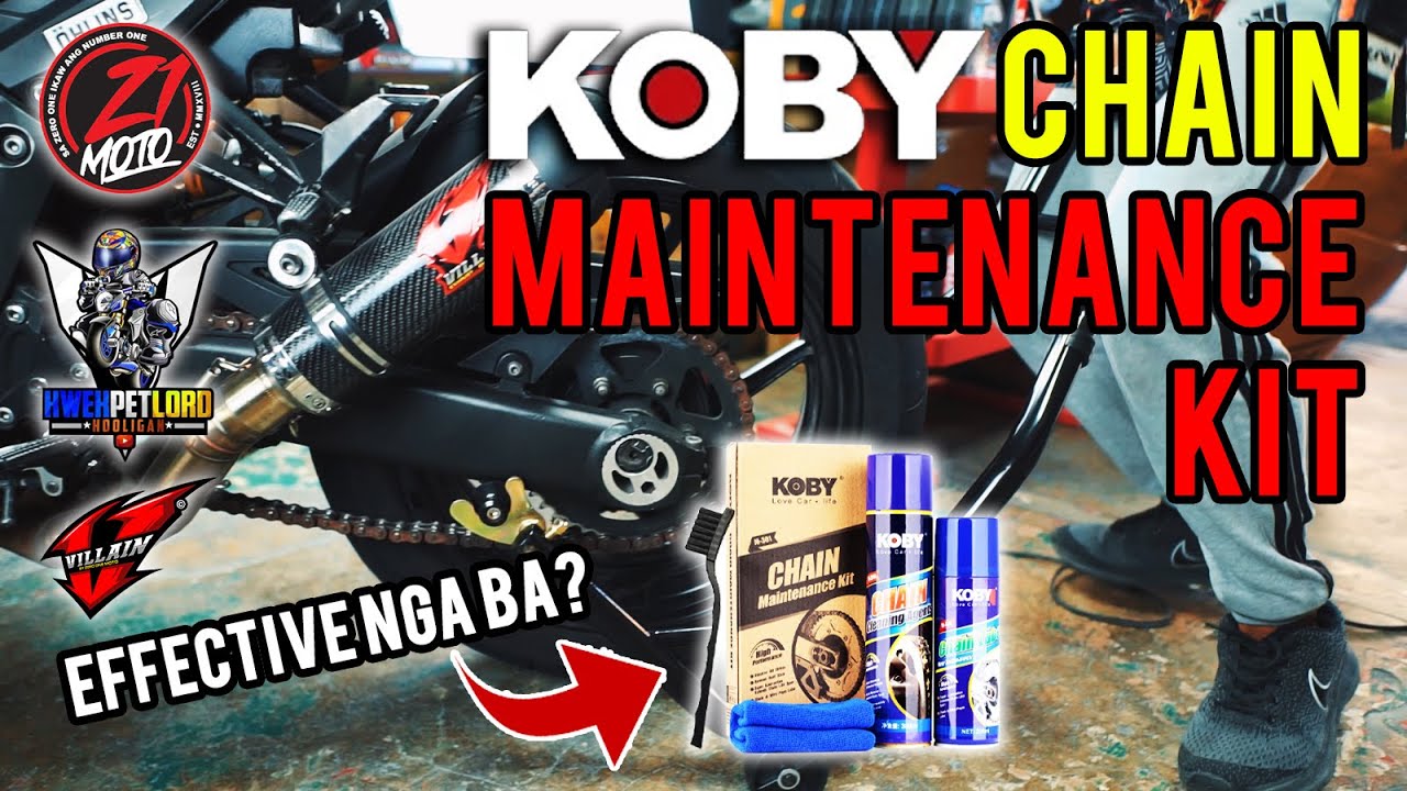 KOBY CHAIN MAINTENANCE KIT with KWEKPETLORD - YouTube