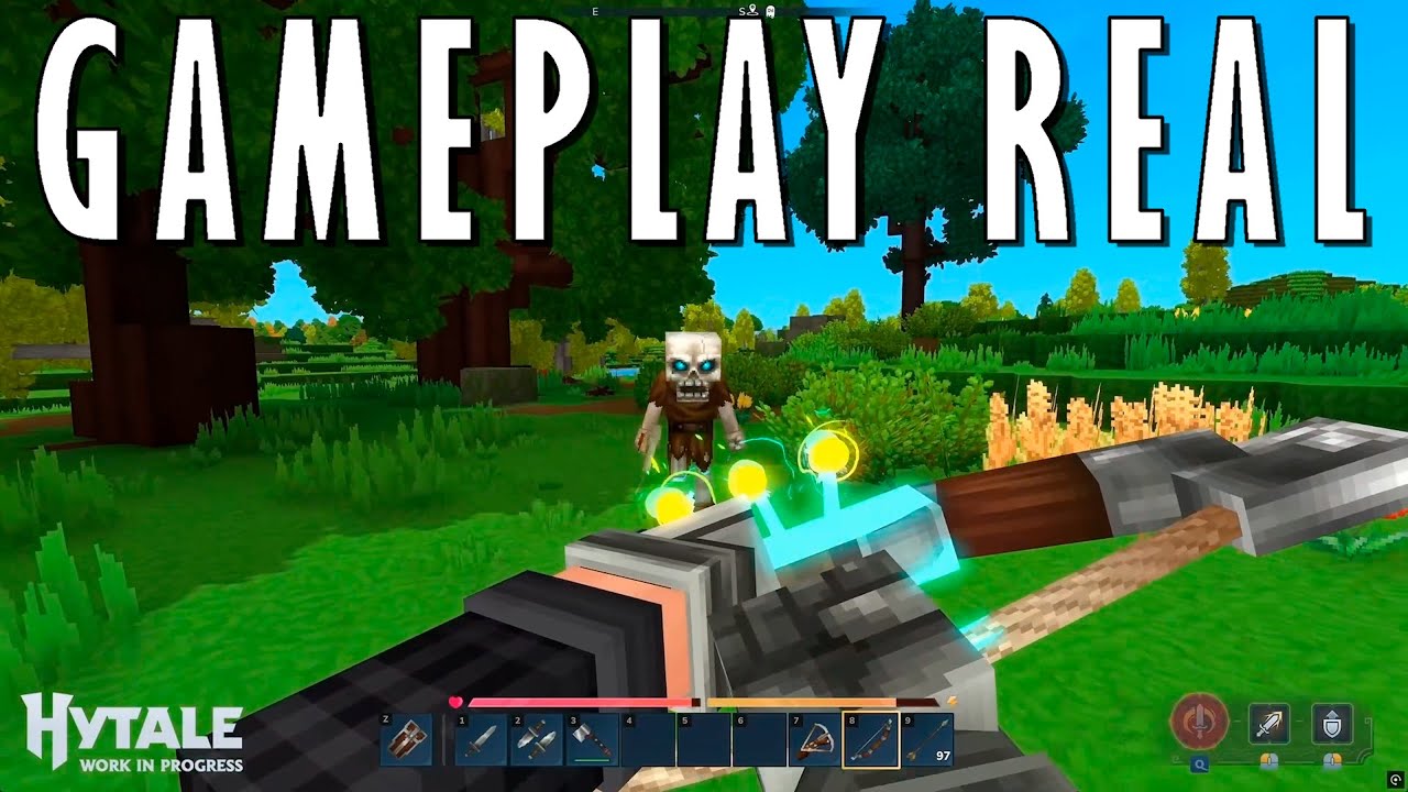 HYTALE vuelve con GAMEPLAY REAL te cuento qué me pareció | HYTALE ...