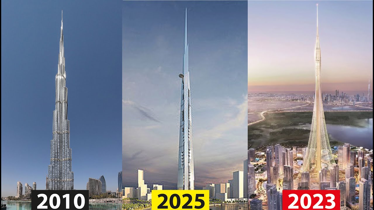 The three tallest skyscrapers and towers in the world until 2030 - YouTube