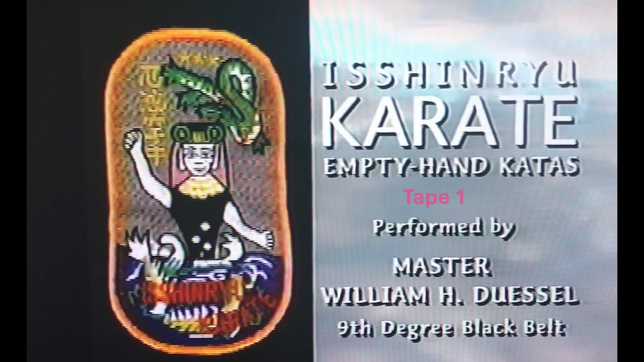 Isshinryu Karate - Open Hand Kata - YouTube