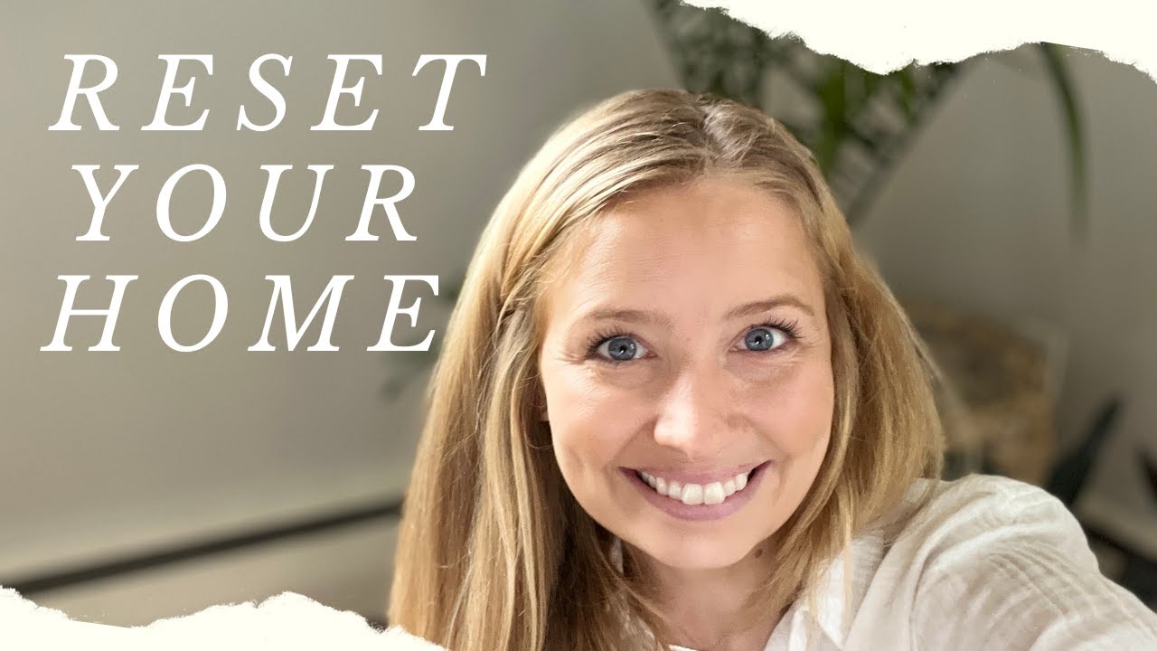 Minimalist Home Reset // How to do a 1 Hour Home Reset - YouTube
