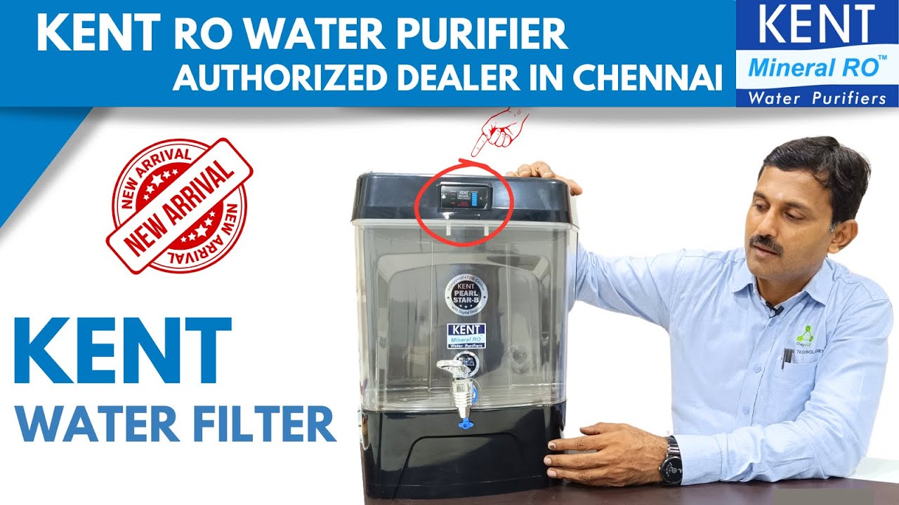 KENT PEARL STAR BLACK WATER FILTER CHENNAI | Kent RO water purifier ...