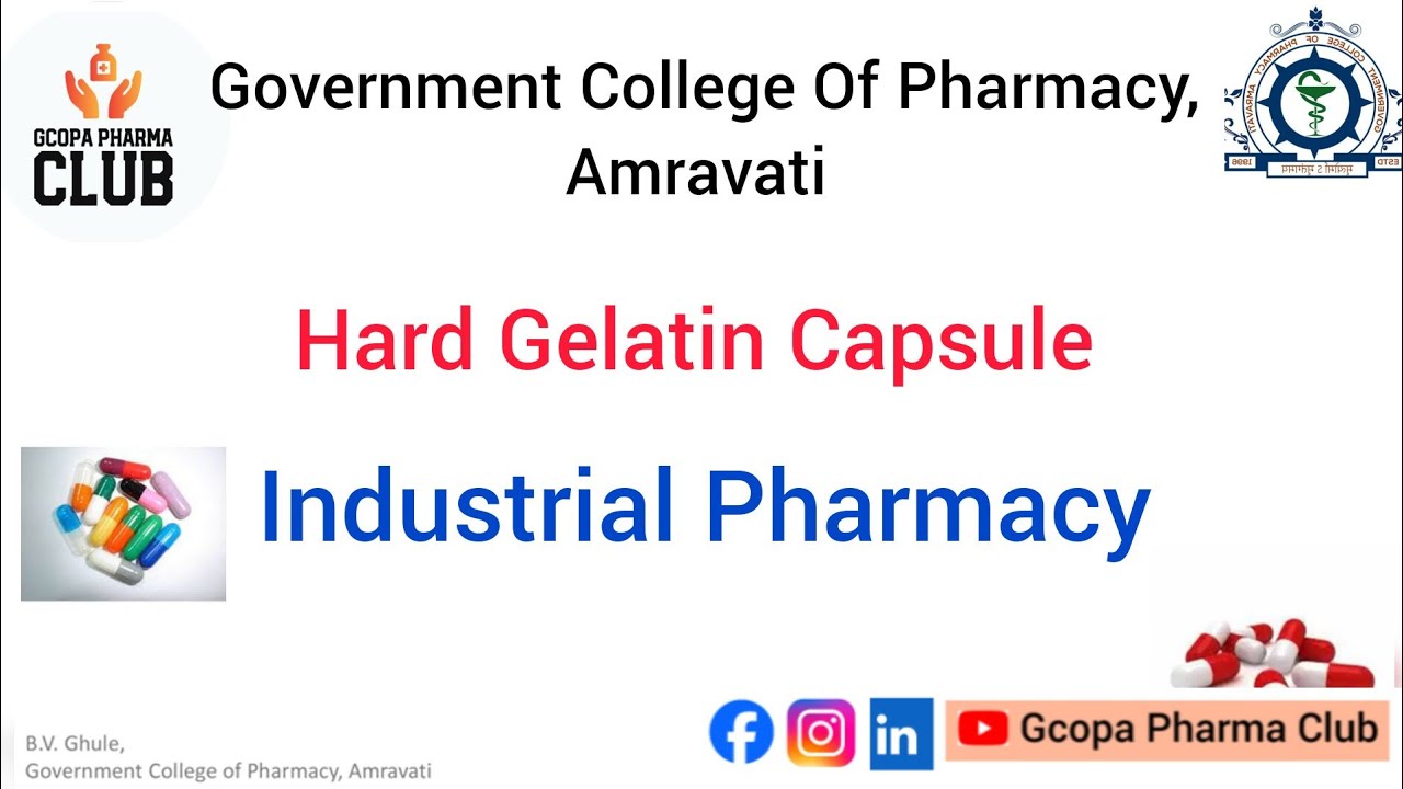 Hard Gelatin Capsule Manufacturing Process. - YouTube