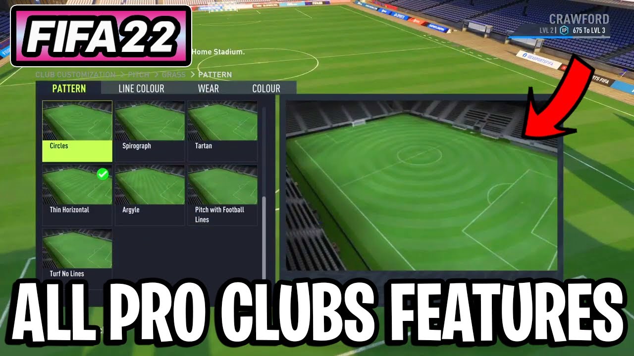 FIFA 22 - ALL PRO CLUBS NEW FEATURES AND GAMEPLAY - YouTube