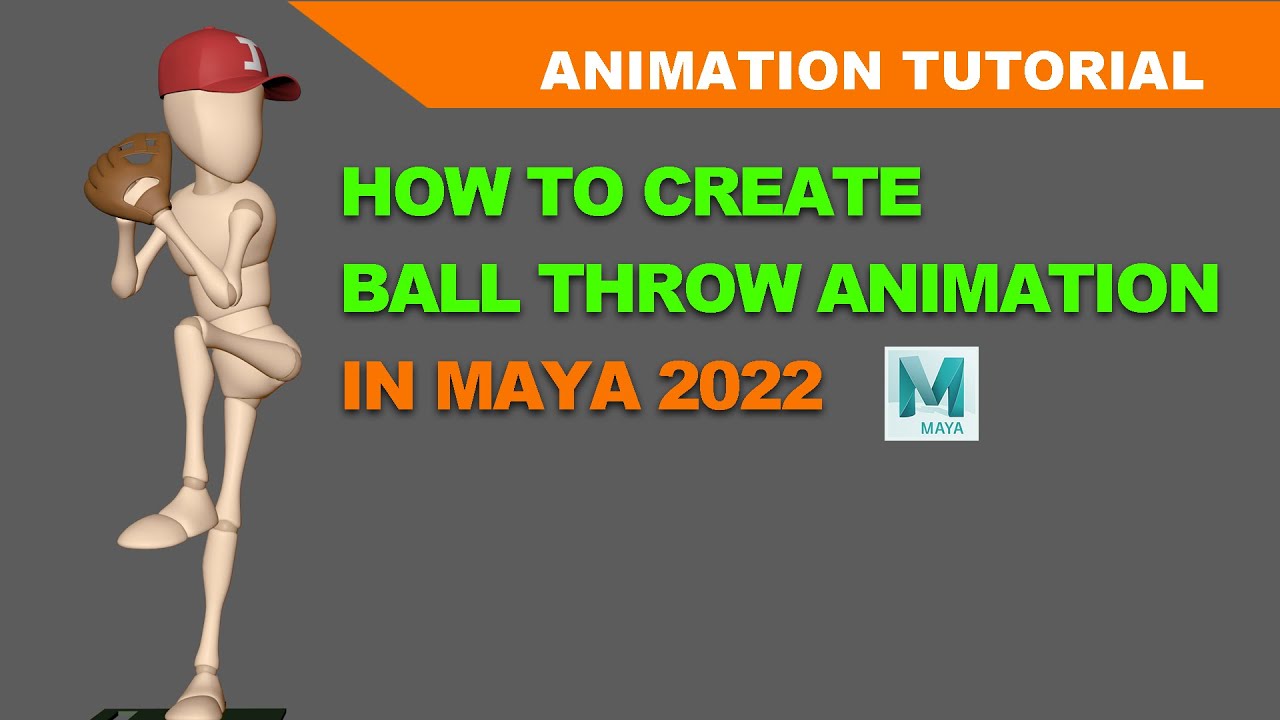 How To Create Ball Throw Animation In Maya 2022 Tutorial - YouTube