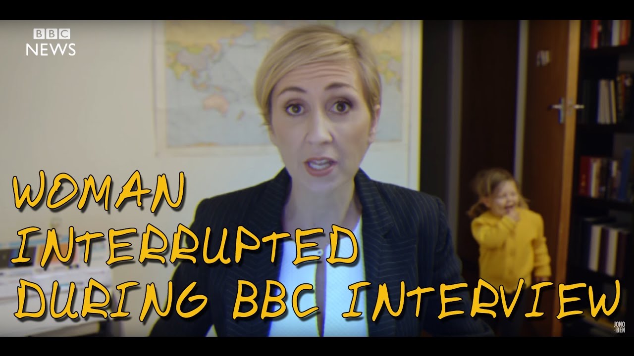 Woman Interrupted During BBC Interview - YouTube