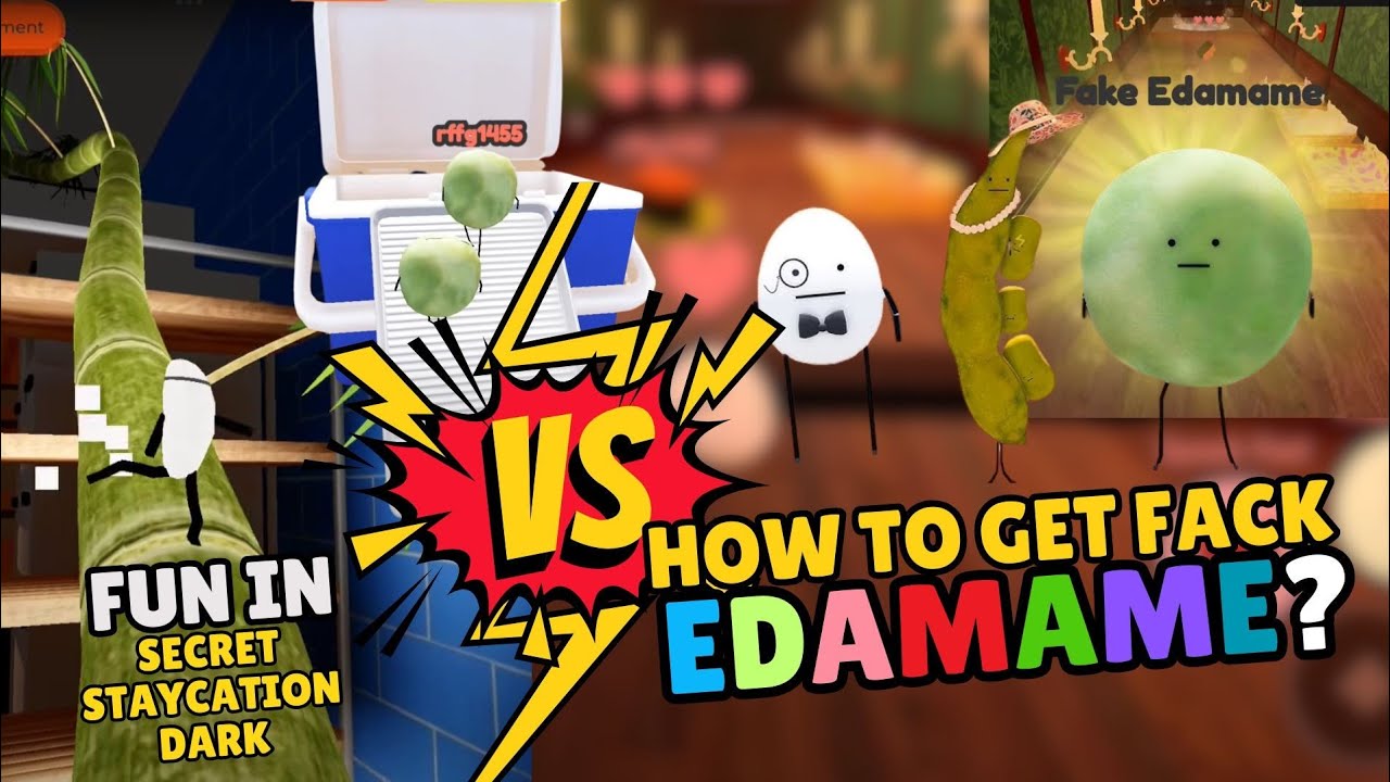 How to Get Fack Edamame 🫛? Secret Staycation Roblox - YouTube