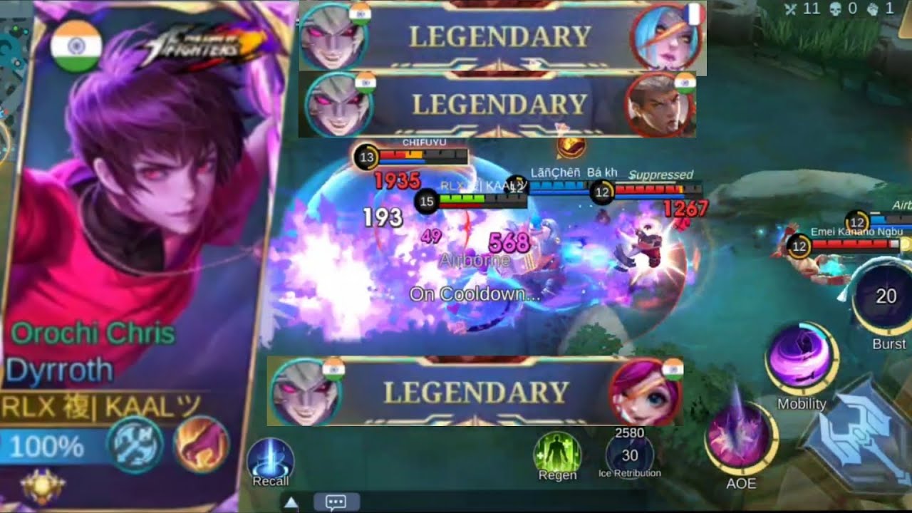 top 1 dyroth no mercy gameplay #mobilelegends #mlbb #mlbbesports # ...