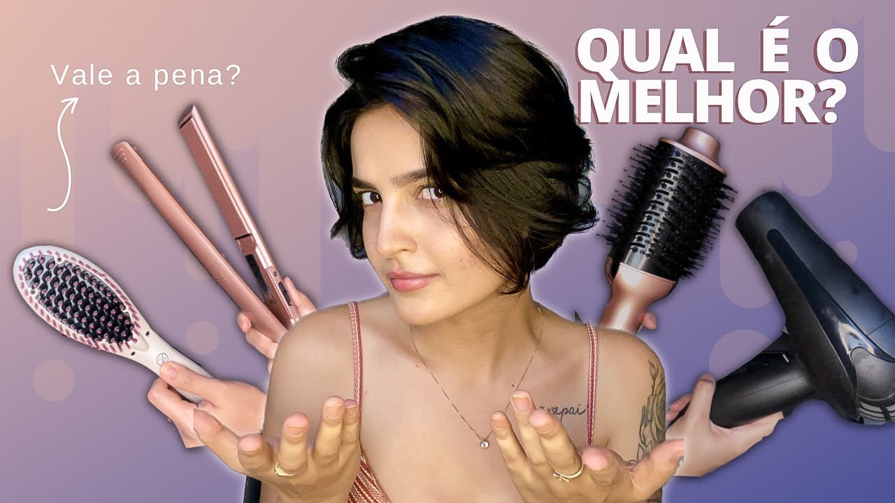 Qual a melhor fonte de calor para o CABELO CURTO | Detalhes dos ...