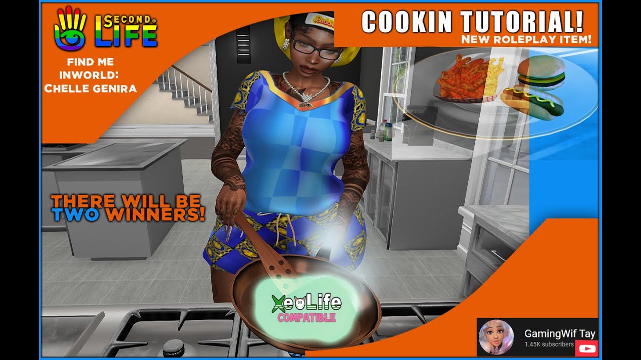 SecondLife: Issa Cookin Tutorial | Two Winners - YouTube