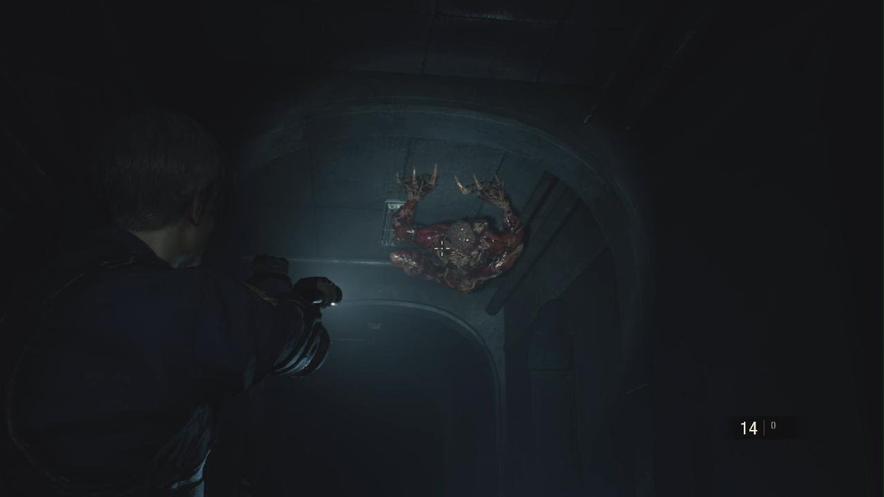 First Licker Encounter- RESIDENT EVIL 2 Remake Playthrough Ep. 6/25 ...