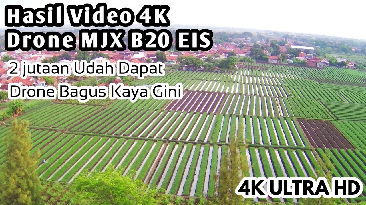 Hasil Video Drone MJX B20/MJX BUGS 20 Eis 4K 30Fps Stabil Walaupun Angin Lagi kencang - YouTube