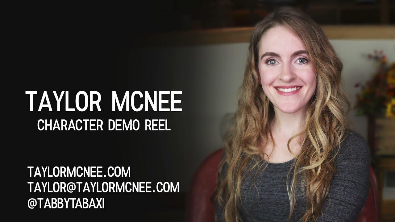 Taylor McNee Animation Voice Acting Demo Reel - YouTube