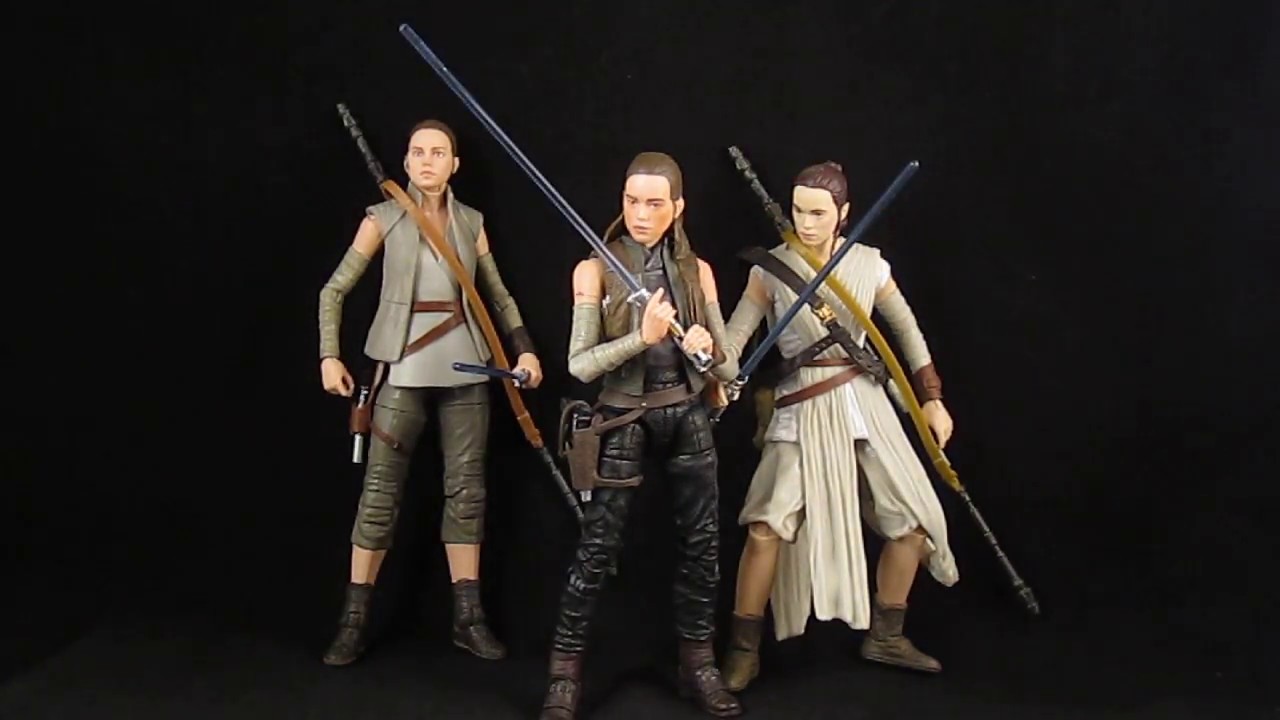 Custom Star Wars Black Series Rebel Rey - YouTube