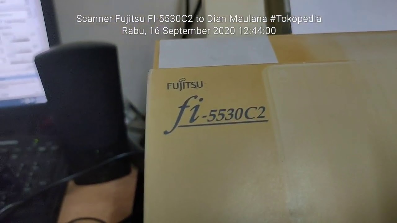 Scanner Fujitsu Fi-5530C2 to Dian Maulana 160920 - YouTube