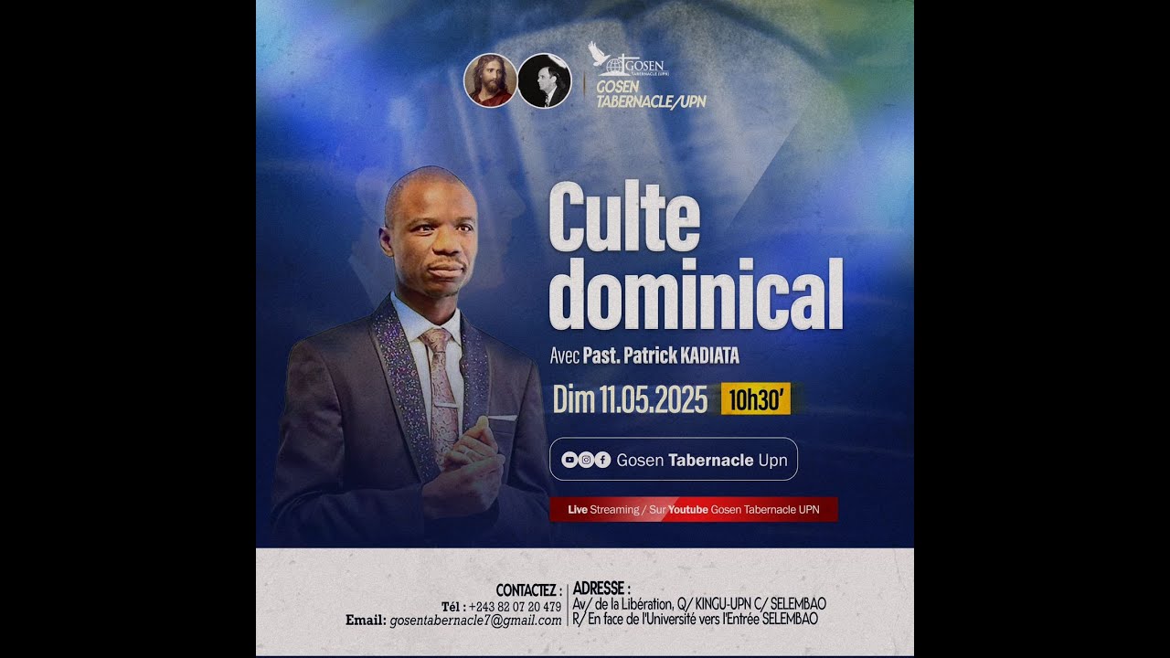 #Past. Patrick Kadiata/ Une Fiction :Dim. 11 Mai 2025 - YouTube