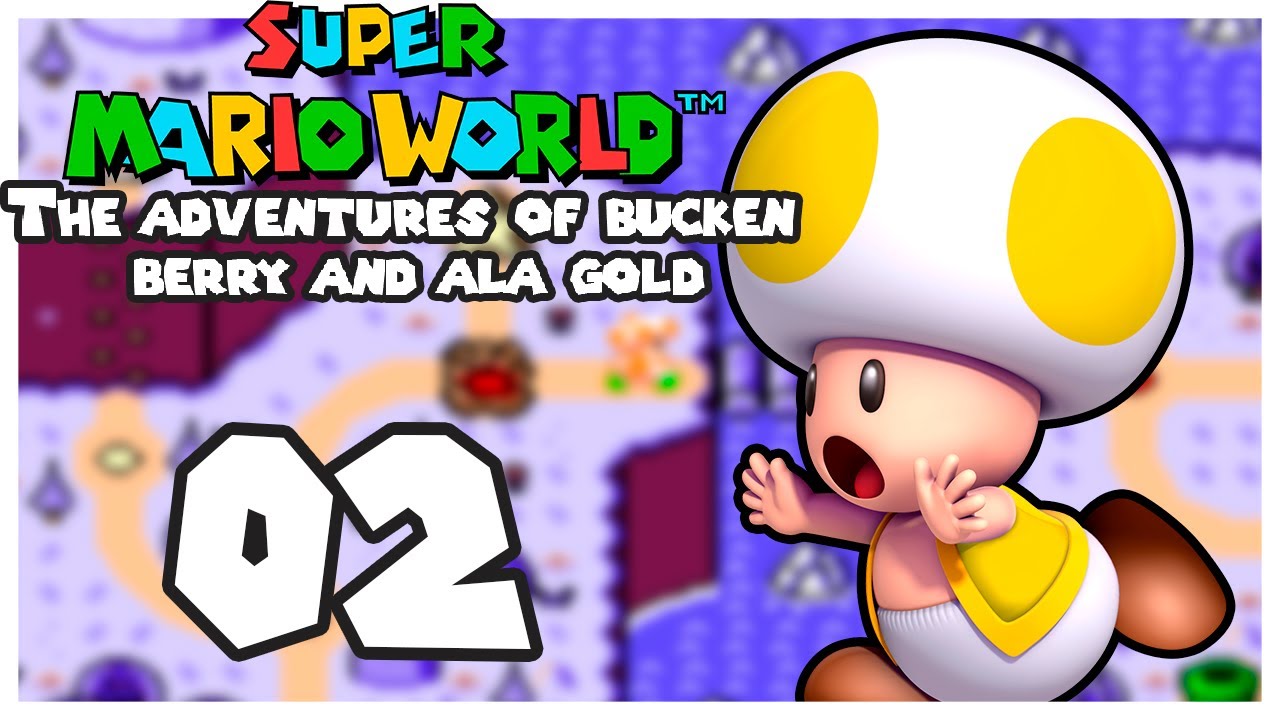 SMW:The Adventures of Bucken Berry and Ala-Gold #02 World 2 (Ice Bullet ...