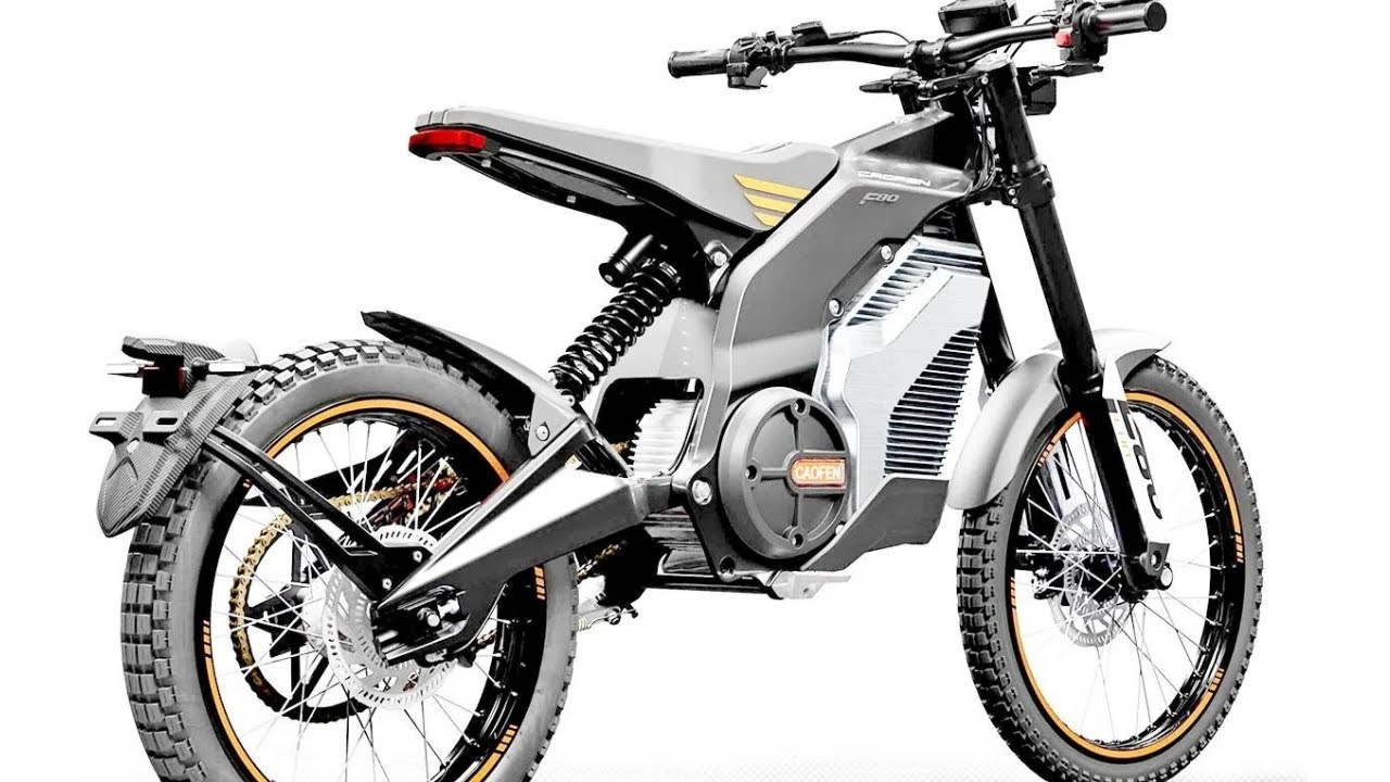 CAOFEN F80 electric motorcycle two-wheel off-road road electric bike ...