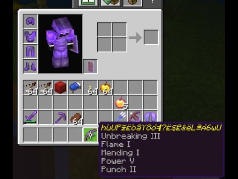 how to get glitched text in Minecraft bedrock switch - YouTube