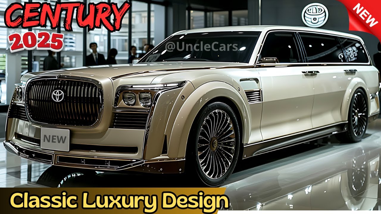 ALL NEW 2025 Toyota CENTURY - Redefining Luxury! FIRST LOOK! - YouTube